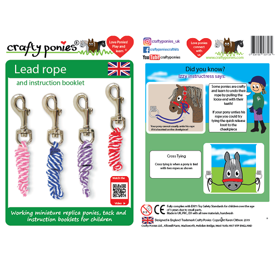 Crafty Ponies Leadrope - HAPPA Direct