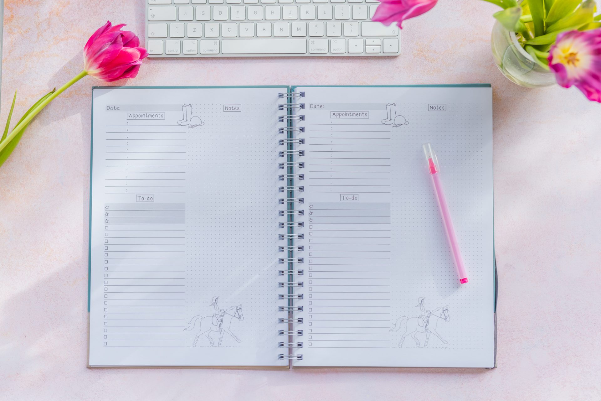 Emily Cole A4 daily Planner - HAPPA Direct